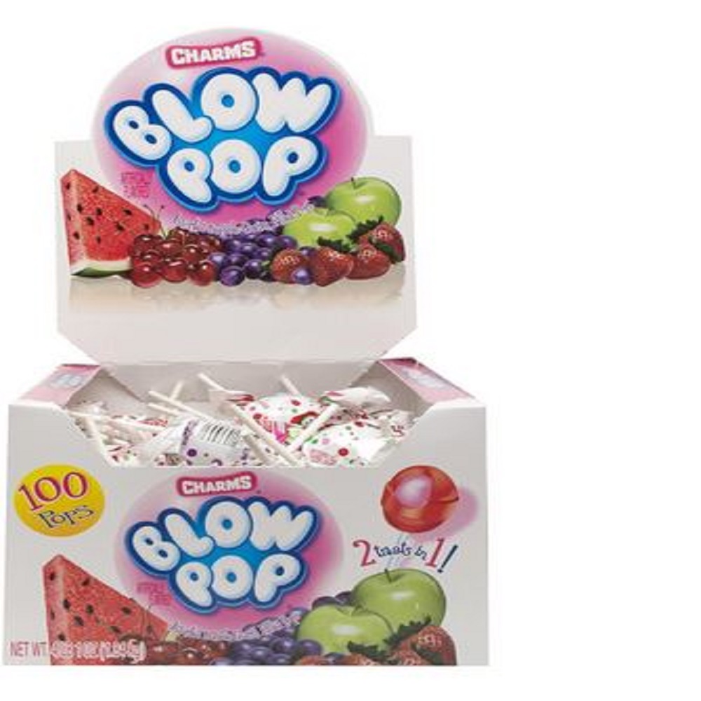 Charms Assorted Blow Pops, 100 count – Hunt Family Ventures
